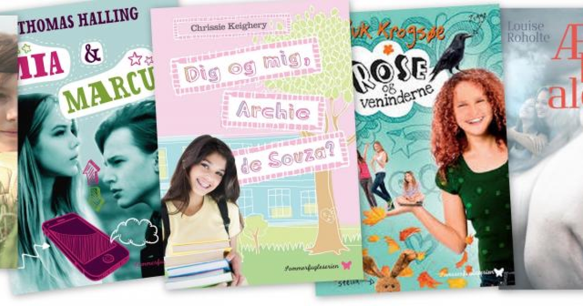 De bedste bøger til piger mellem 9 og 11 år fra Sommerfugleserien ...